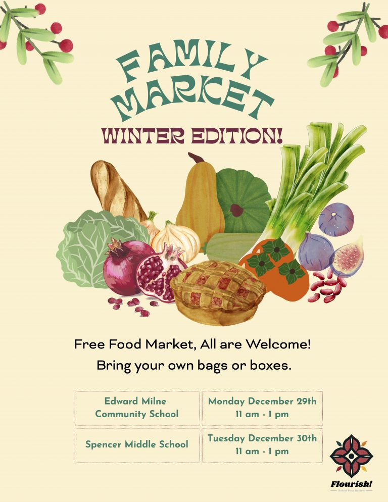 Family Food Market over the holidays | Lakewood Elementary School